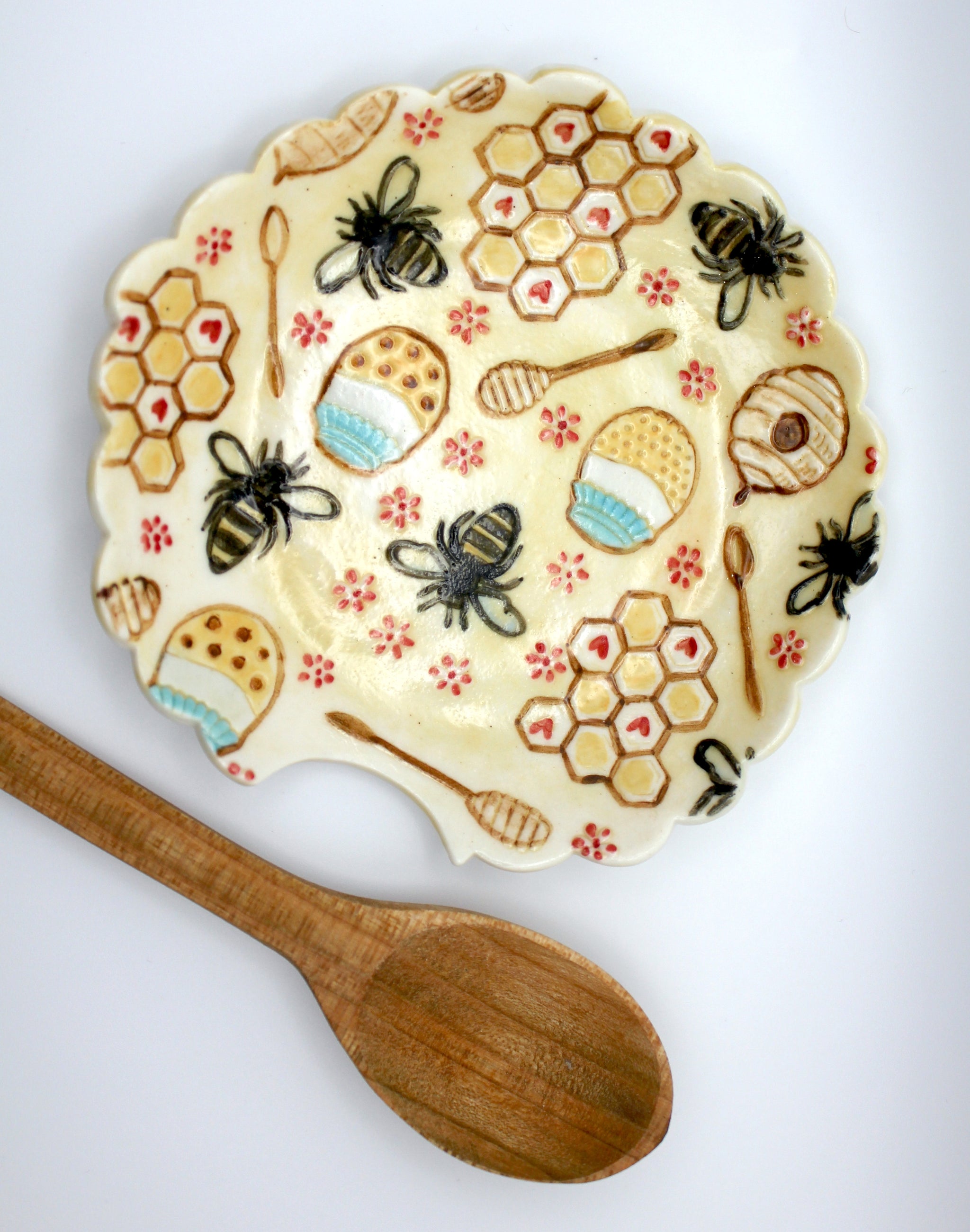 Small spoon rests – Katie Almond Ceramics