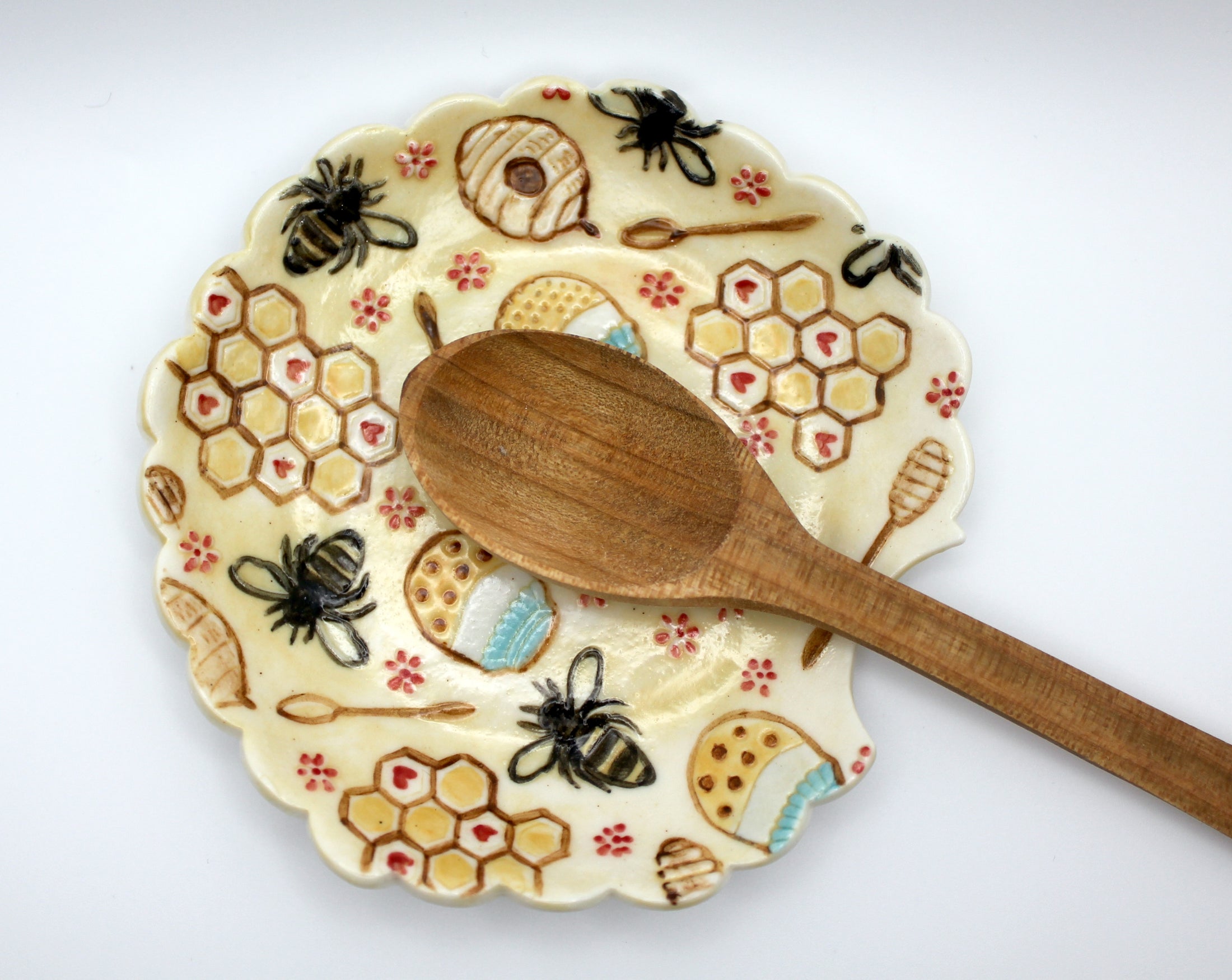 Small spoon rests – Katie Almond Ceramics
